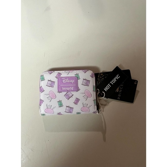 Loungefly | Bags | Loungefly Tangled Pascal Dress Mini Zipper Wallet ...